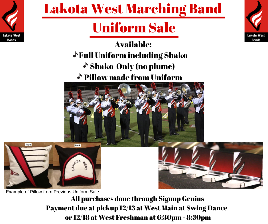 Marching Band Uniform Sale 2019