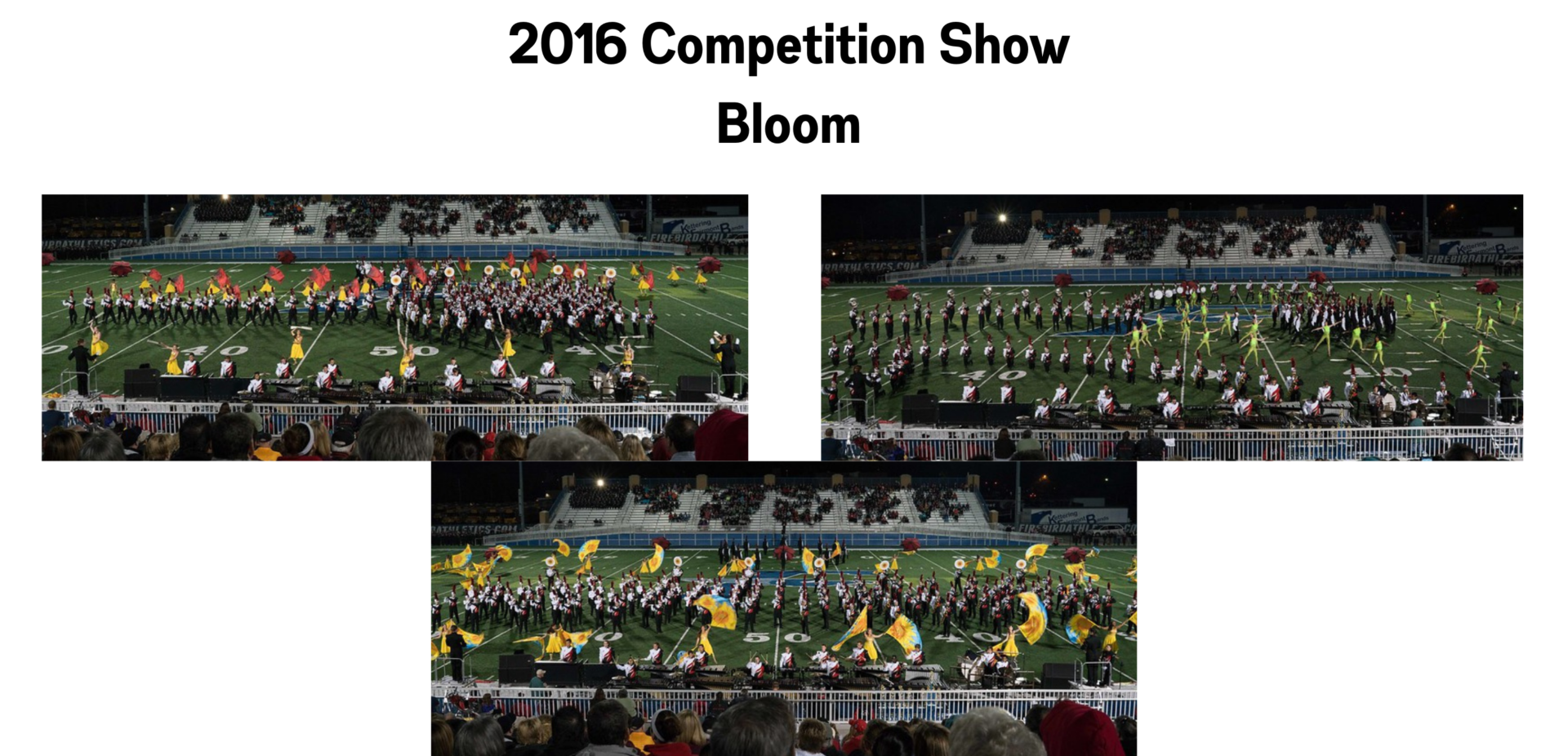 Competition Shows Through the Years