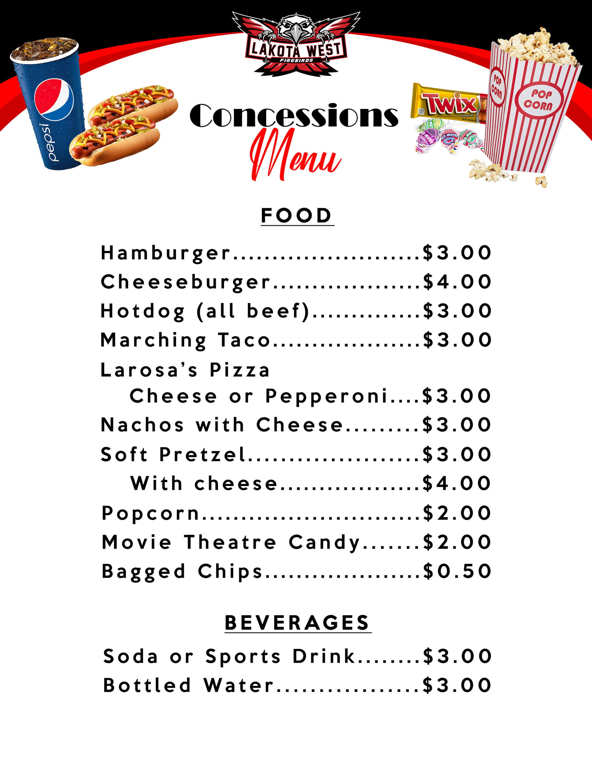 Lakota West Invitational – Sponsors, Vendors, Concessions